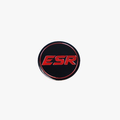 ESR Wheels SR VERSION 1 CAP BLACK WITH RED ESR