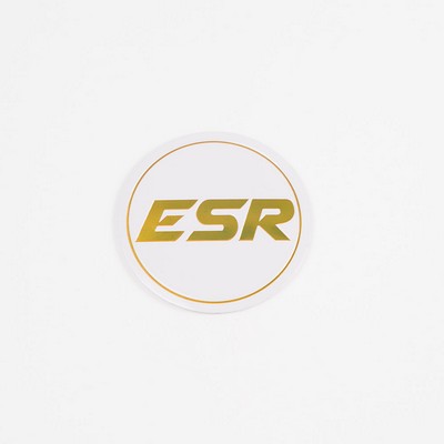 SR VERSION 1 CAP WHITE WITH GOLD ESR