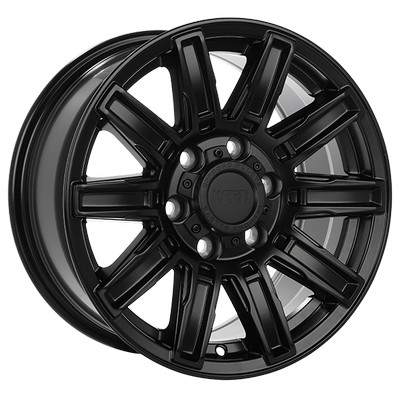 Ruffino HARD Wheels FORGED Satin Black 16x8 6x130 ET45 CB84.1