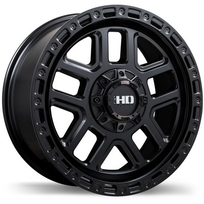 Fast HD Wheels SUMMIT Satin Black 17x8 6x135/6x139.7 et25 cb87.1