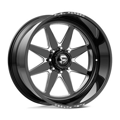 Fuel Forged Wheels FF116 22X14 BLANK BLACK -90MM (114-180)